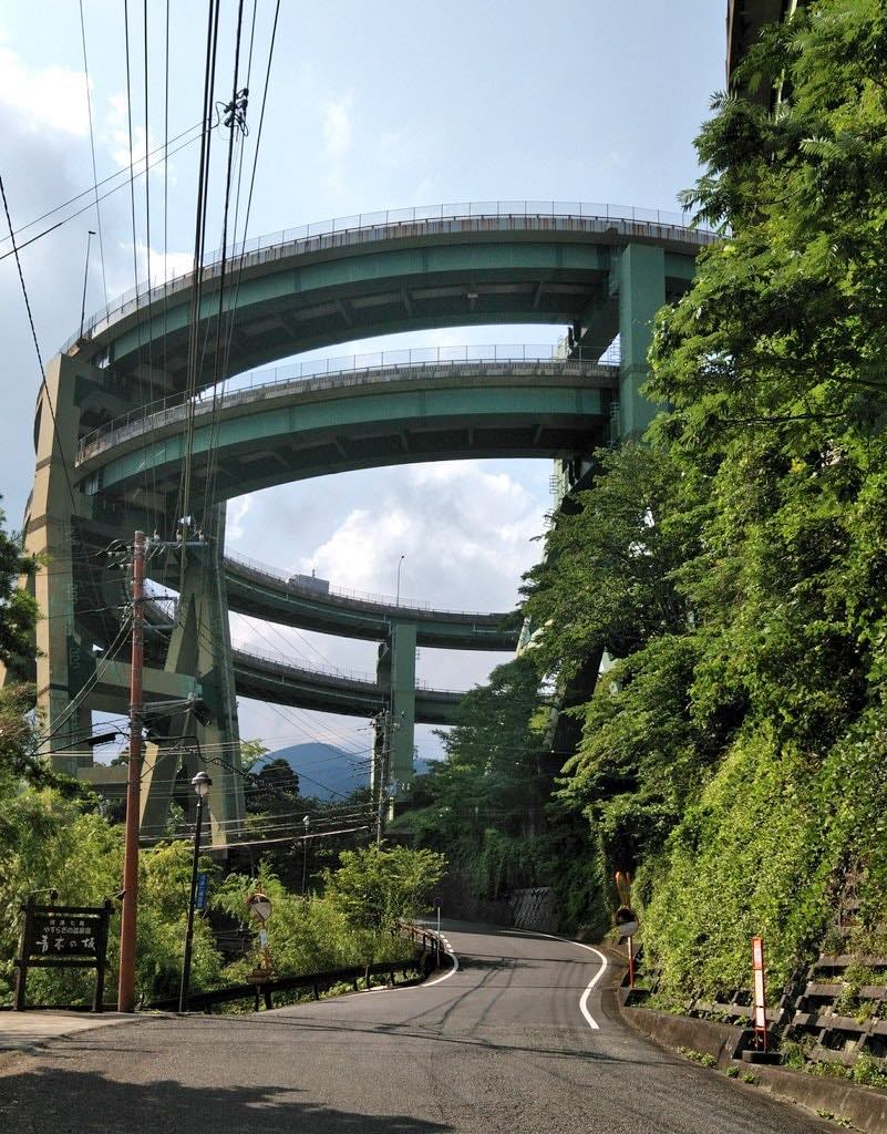 Bridge like no other drops you off a Japanese mountain – Paul Cole Writes